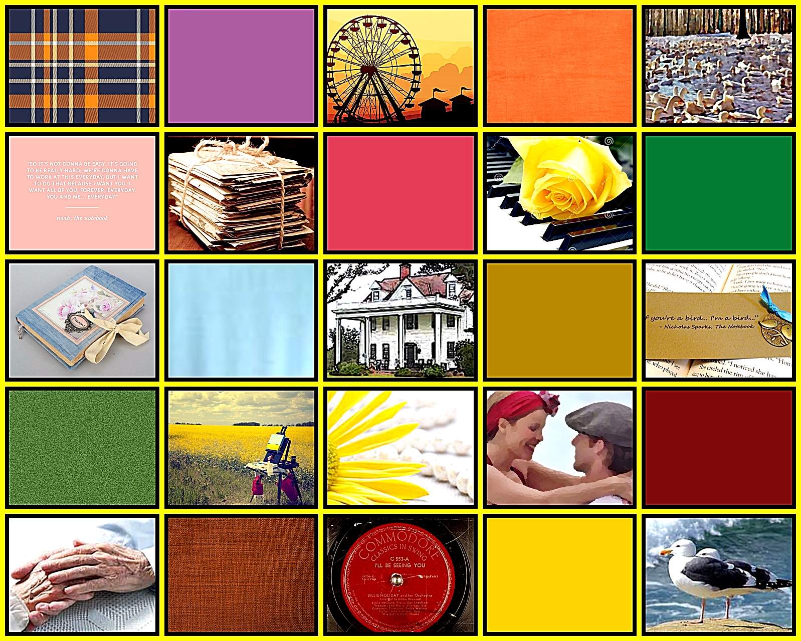Solve The Notebook jigsaw puzzle online with 320 pieces