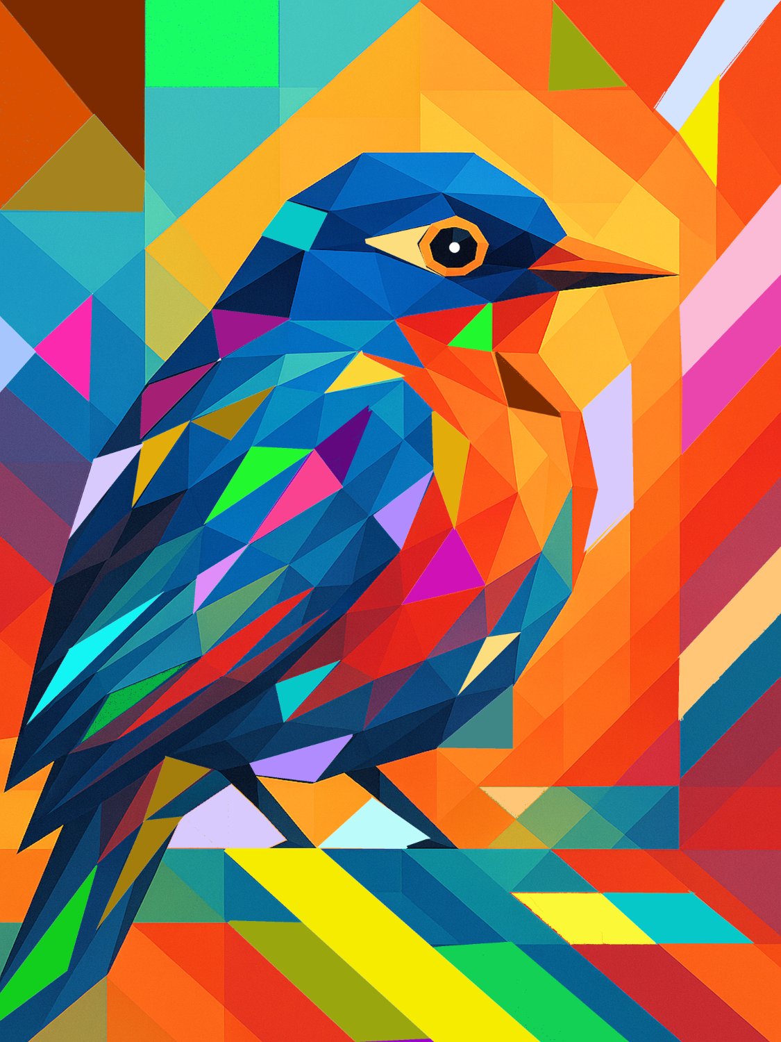 Solve BIRD POSE jigsaw puzzle online with 108 pieces