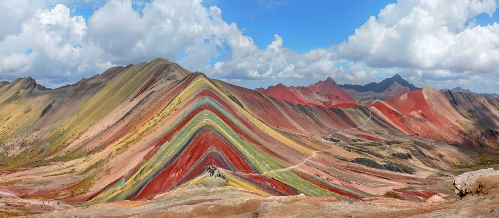 Solve Rainbow-Mountain -Cusco, Peru jigsaw puzzle online with 286 pieces