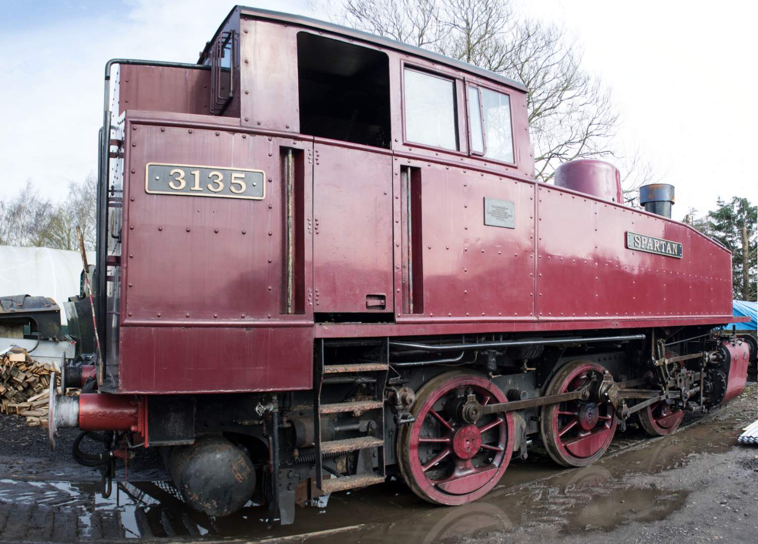 Solve Swindon and Cricklade Railway 12-03-2017 3135 spartan tank ...