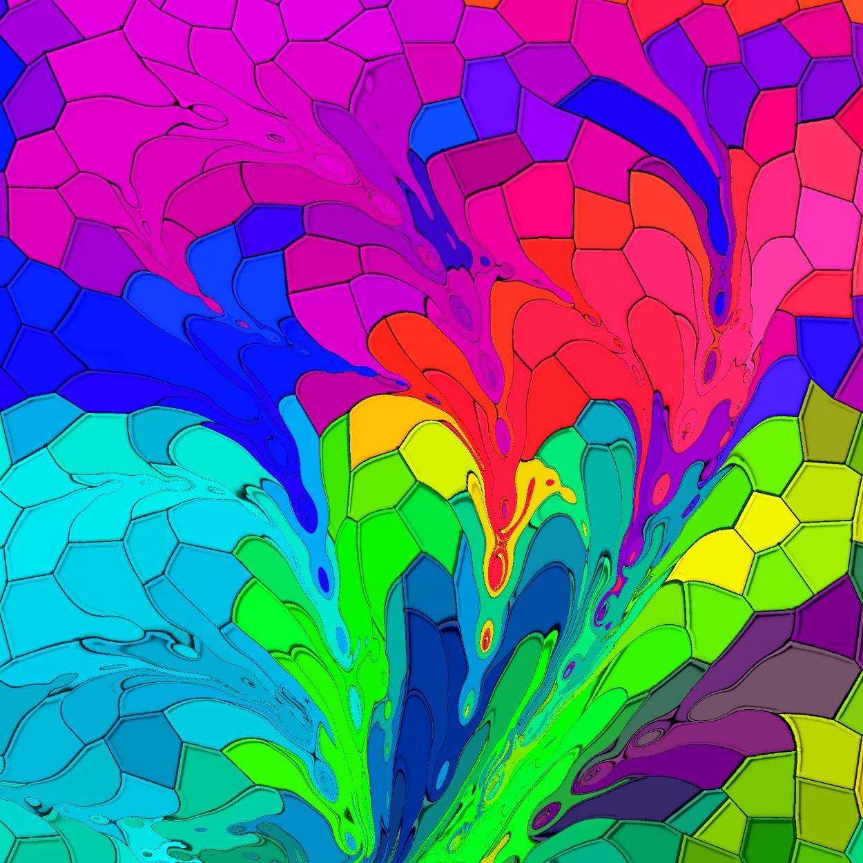 Solve Splosh jigsaw puzzle online with 100 pieces