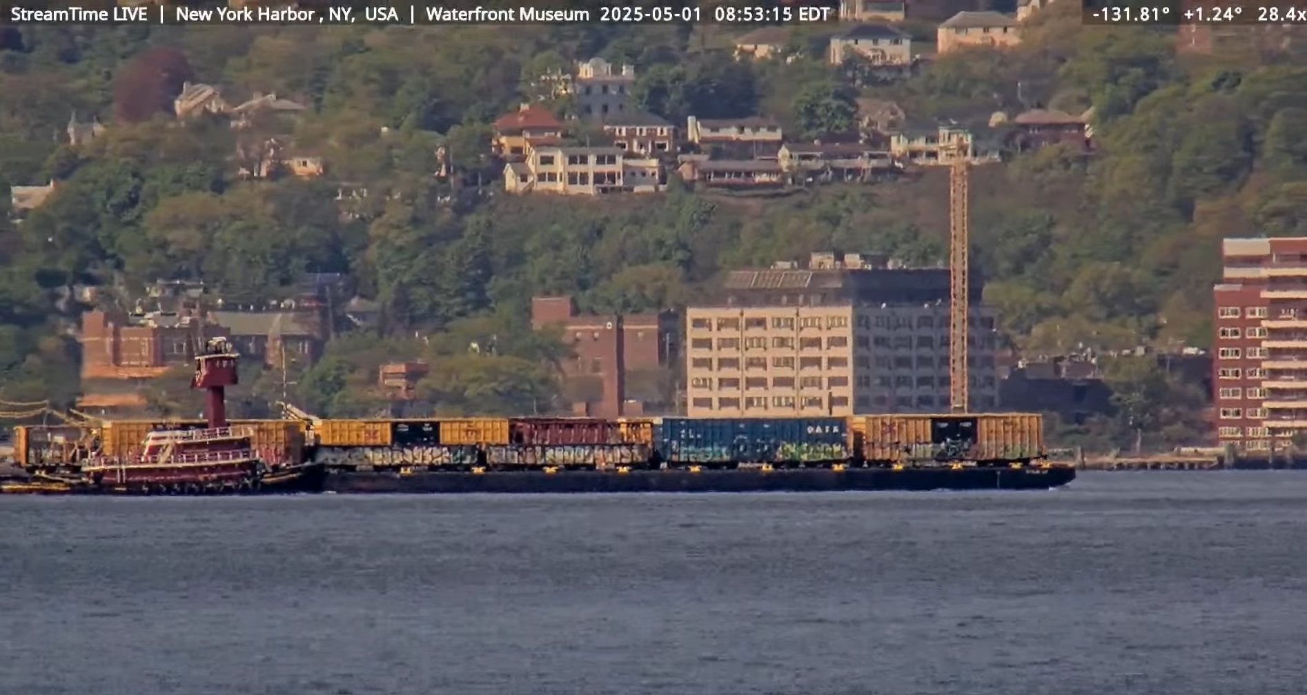 Solve Bruce A McAllister with a rail barge, NYH, 2025-05-01 jigsaw ...