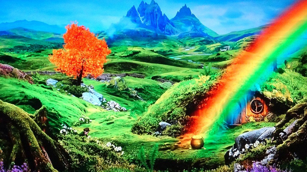 Solve St. Patricks Day rainbow and pot of gold jigsaw puzzle online ...