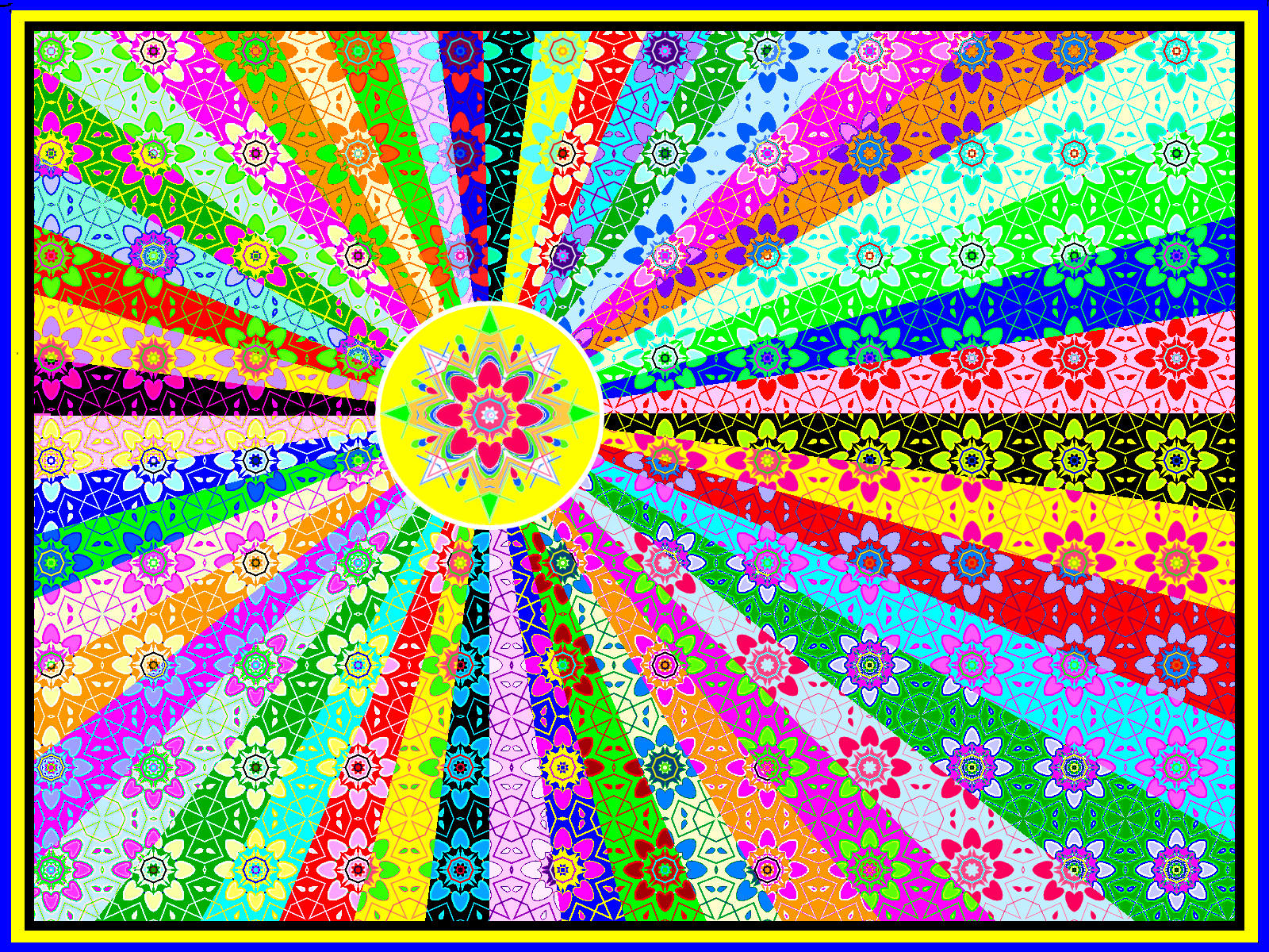 Solve Flower Patterns jigsaw puzzle online with 300 pieces