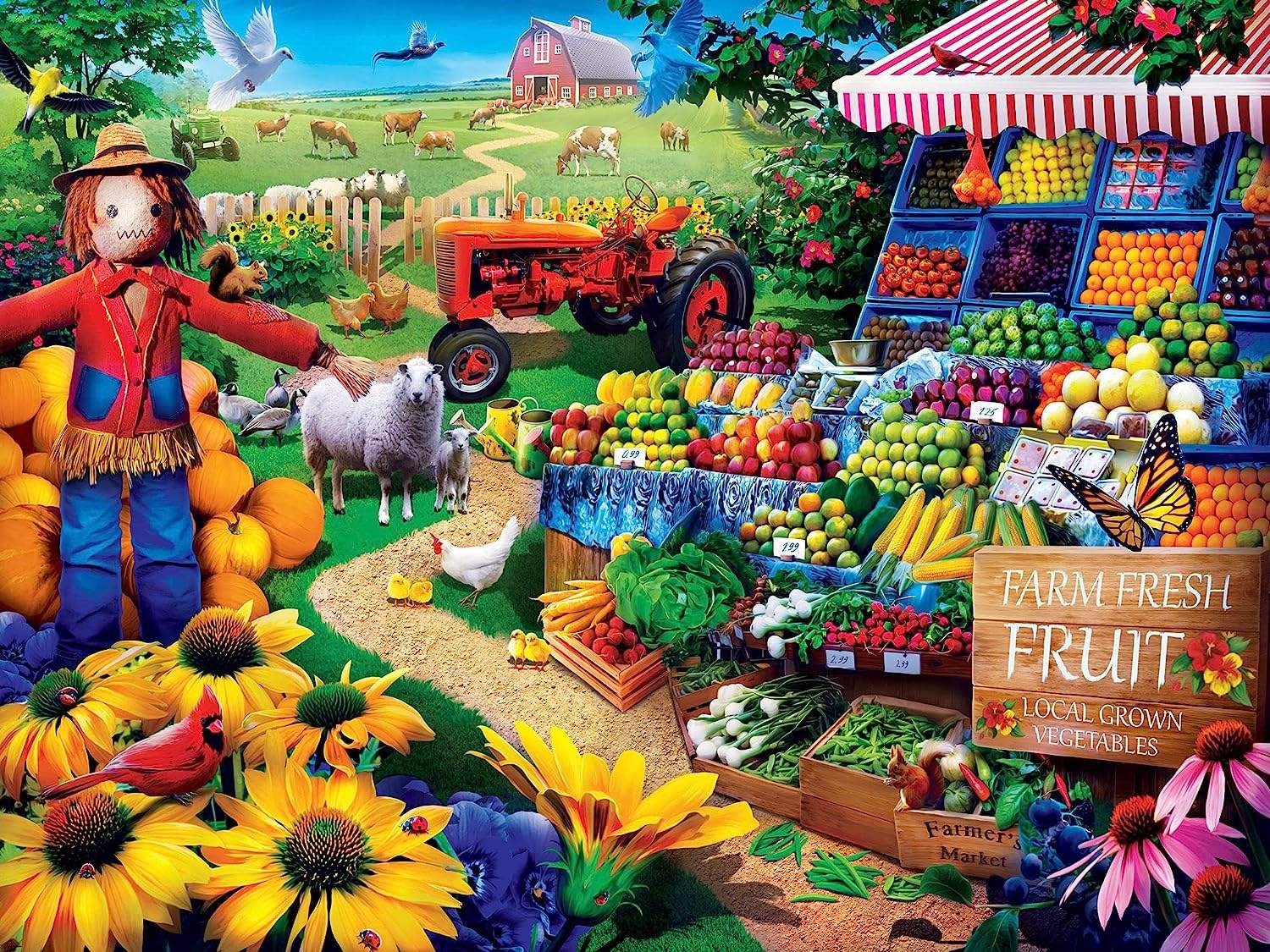 Solve Farm Fresh jigsaw puzzle online with 80 pieces