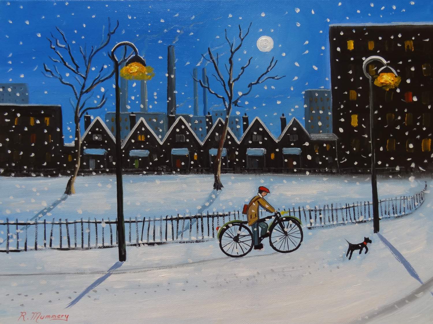 Solve by Reg Mummery "After the late shift" jigsaw puzzle online with ...