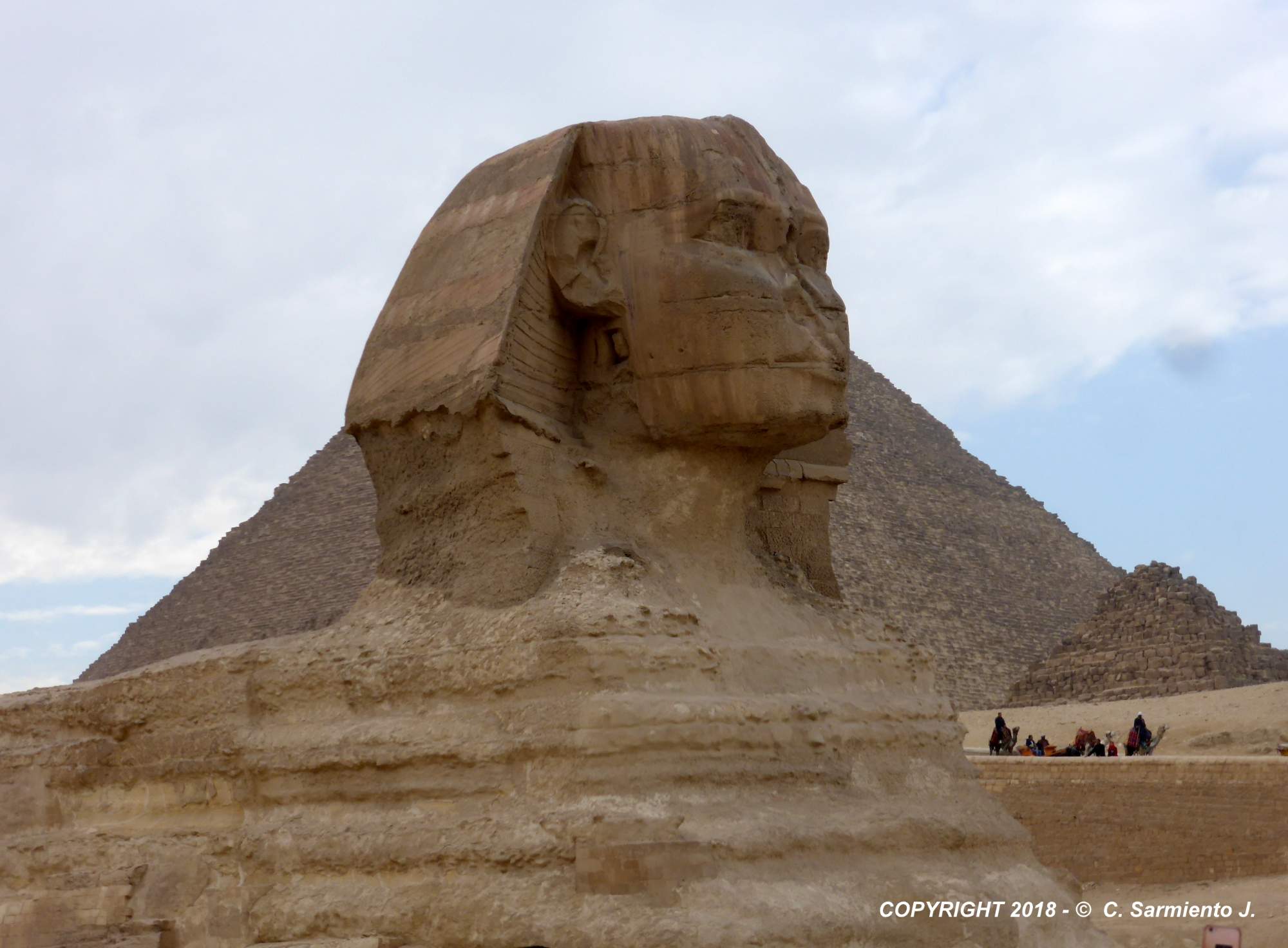 Solve EGYPT – Cairo – Giza Pyramid Complex - The Sphinx jigsaw puzzle ...