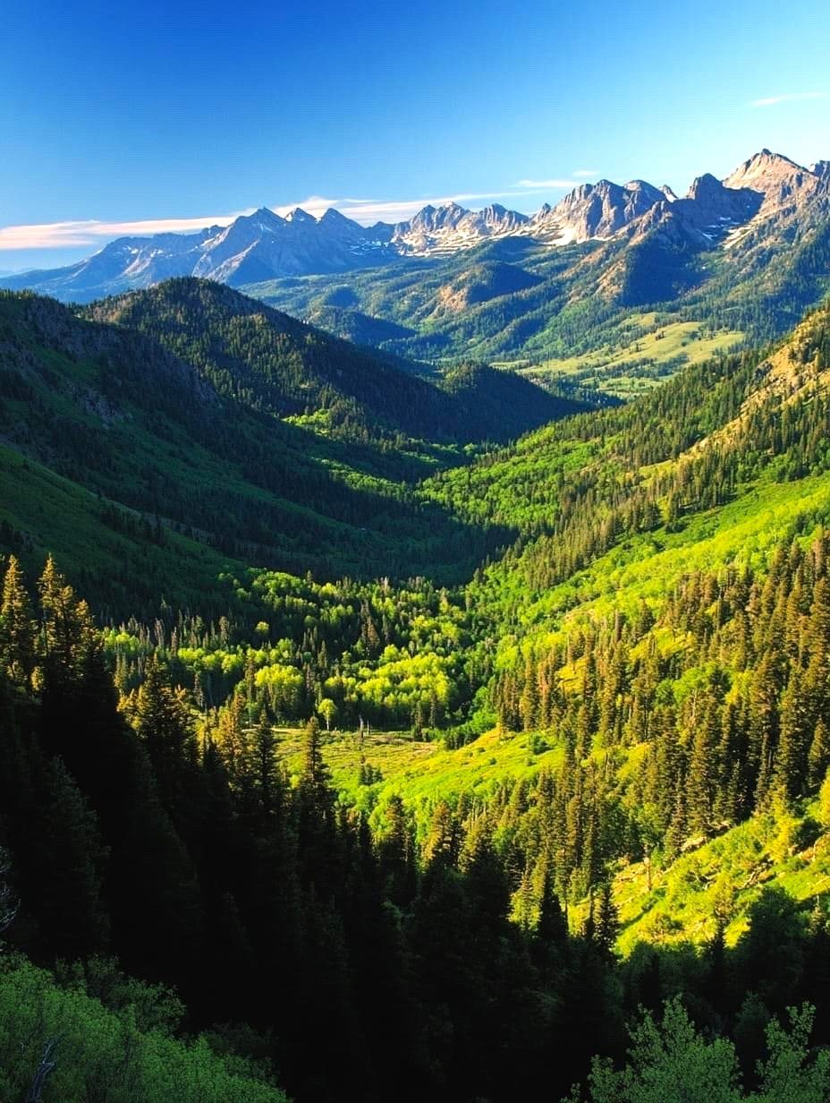 Solve The Wasatch-Cache National Forest, Utah jigsaw puzzle online with ...