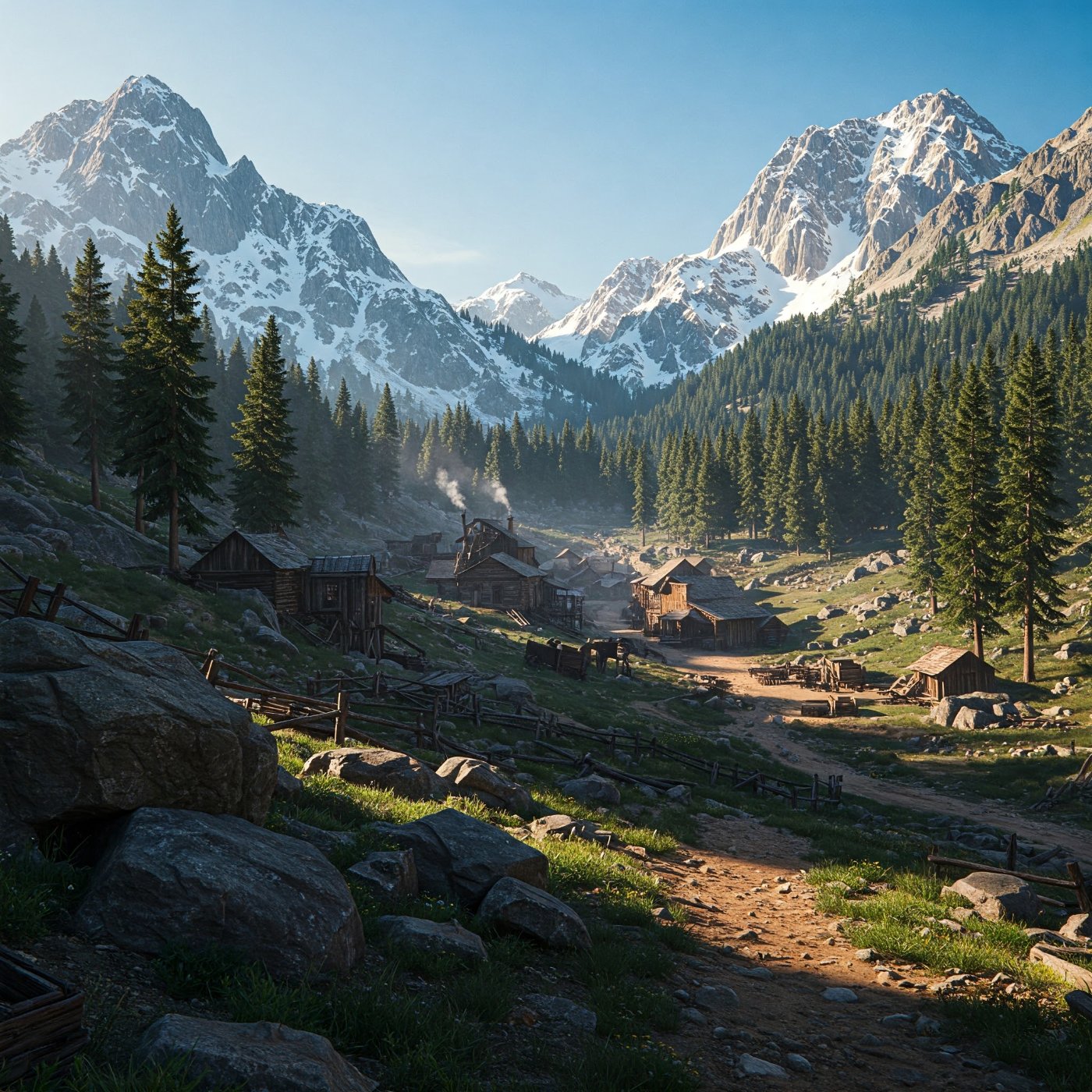 Puzzle | 49 dílků | AI Count Three Peaks | Jigidi