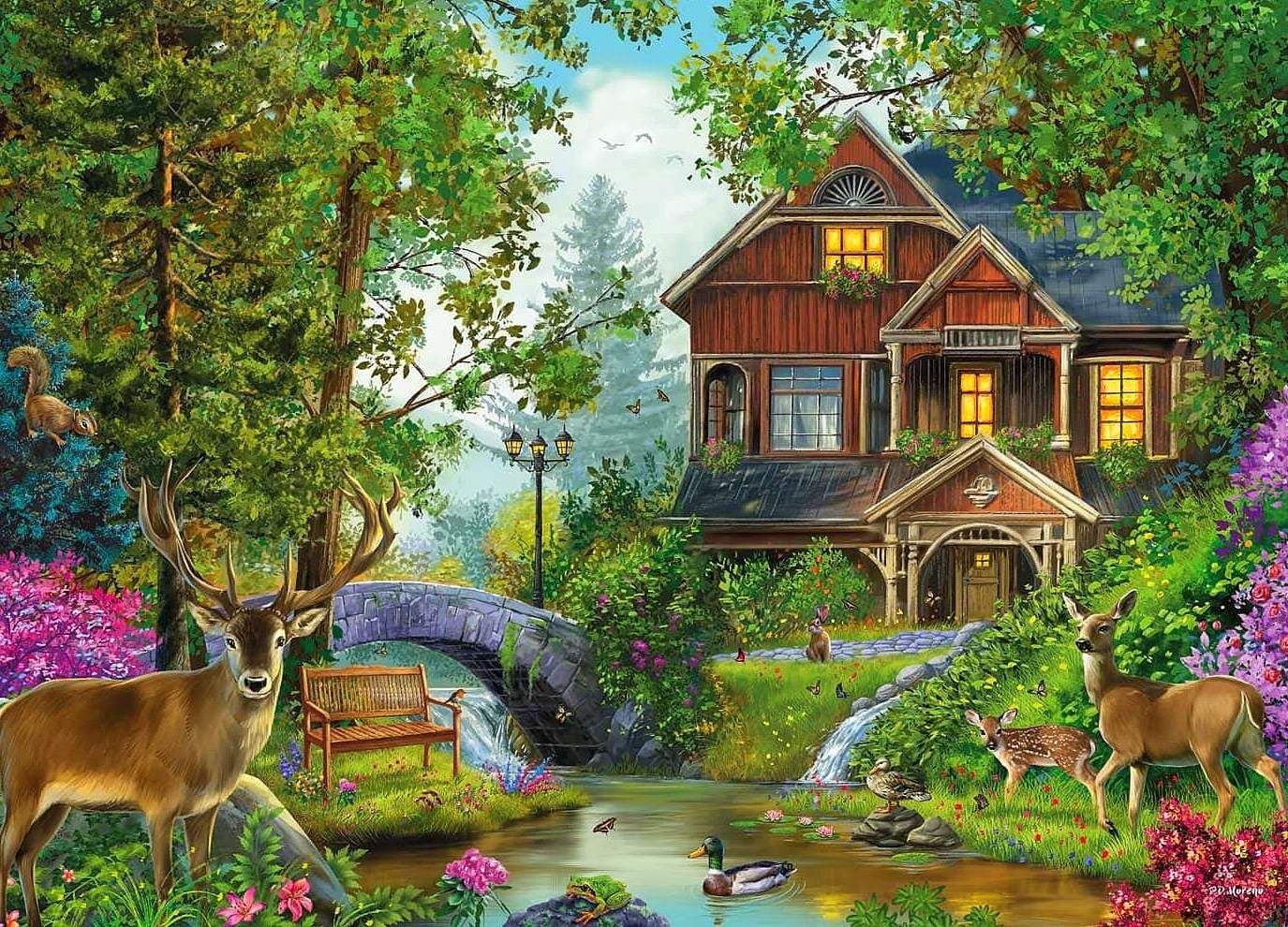 Solve Beautiful scenery jigsaw puzzle online with 108 pieces