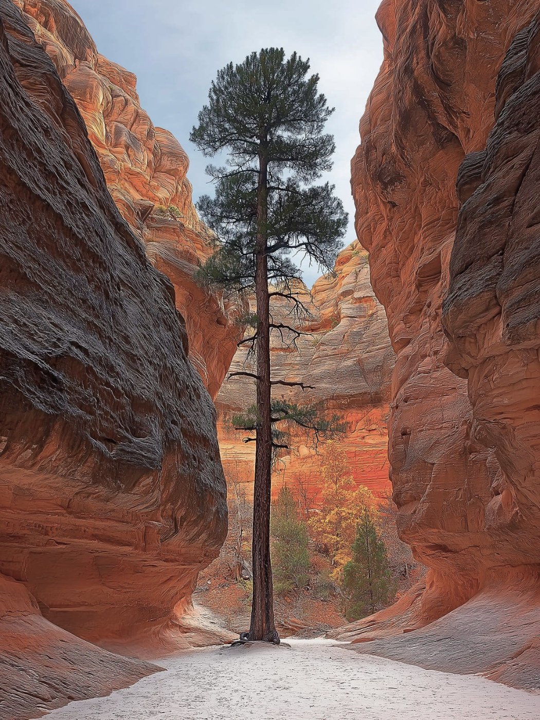 Solve Slot Canyon, Zion National Park, Utah jigsaw puzzle online with ...