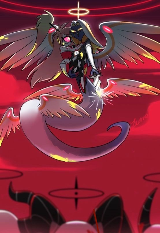 Solve Cherri Bomb and Sir Pentious // Hazbin Hotel jigsaw puzzle online ...