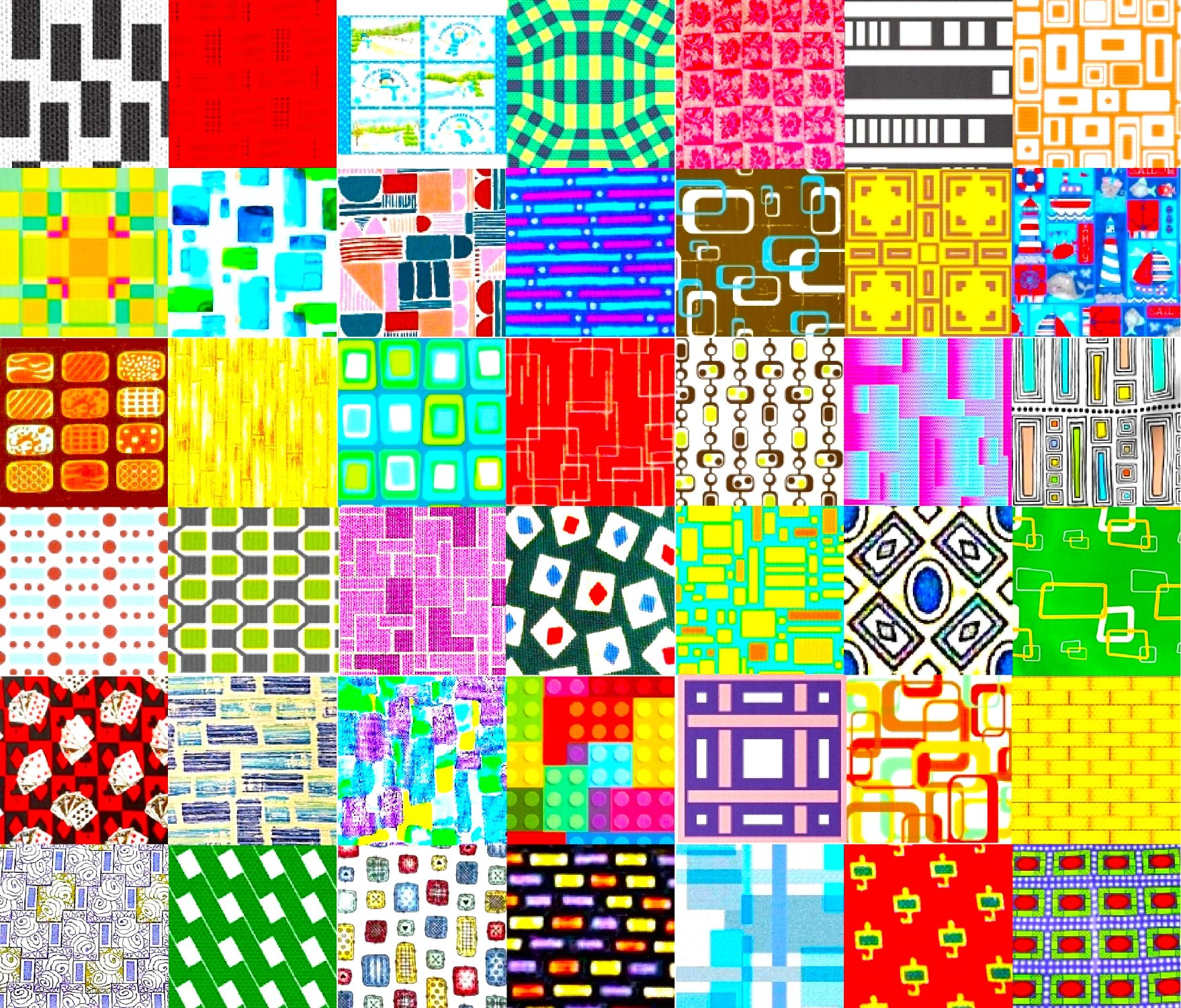 Solve PATCHWORK RECTANGLES 44 jigsaw puzzle online with 255 pieces