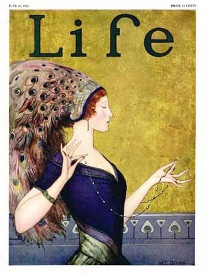 Solve Life Magazine Cover 1922 jigsaw puzzle online with 63 pieces
