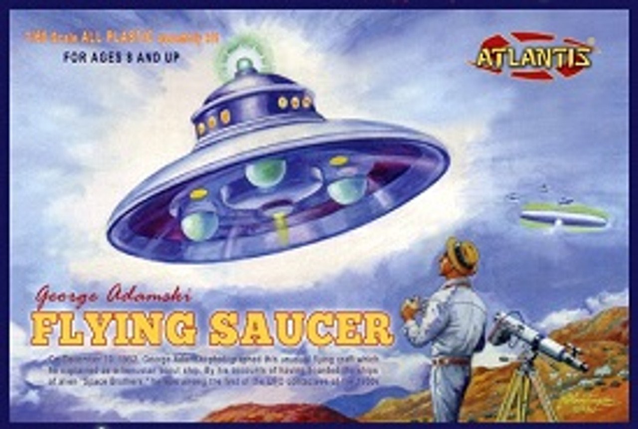 Solve Adamski UFO Plastic Model Kit jigsaw puzzle online with 40 pieces