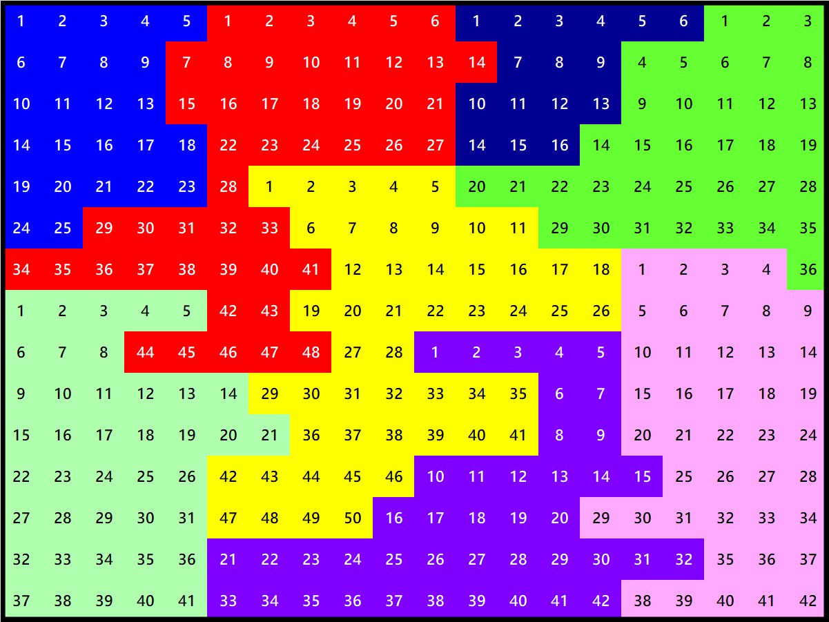 Solve Number 1583 reprise 14 300 jigsaw puzzle online with 300 pieces