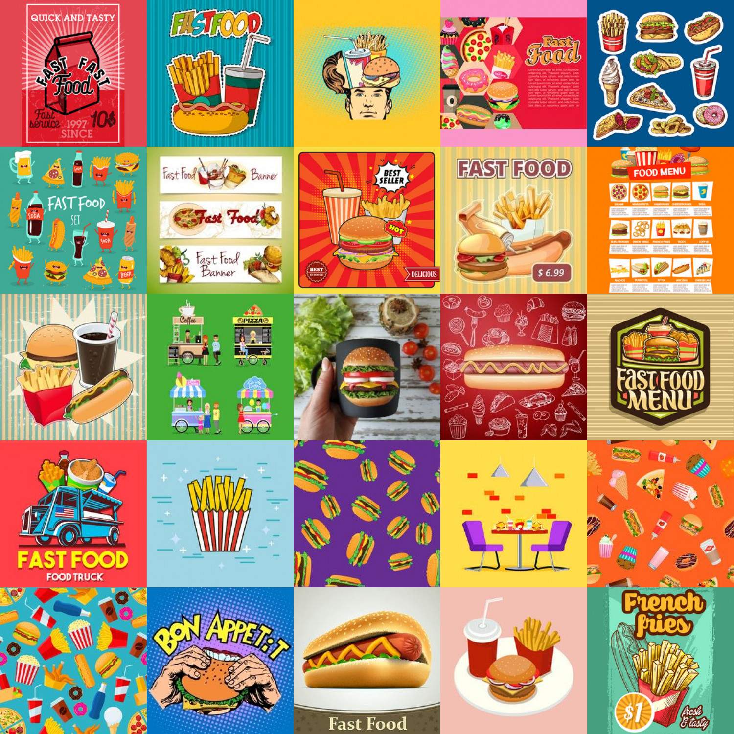 Solve Fast Food 623 jigsaw puzzle online with 400 pieces