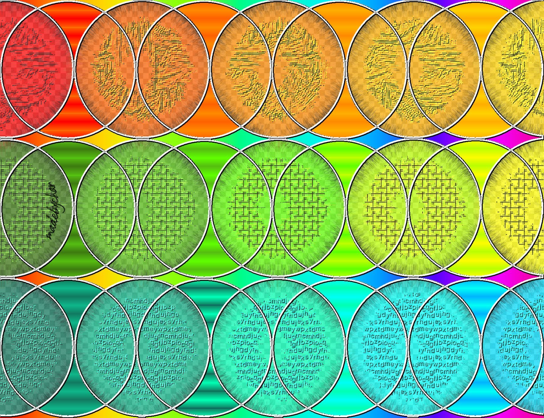 Solve So many Circles.... jigsaw puzzle online with 99 pieces