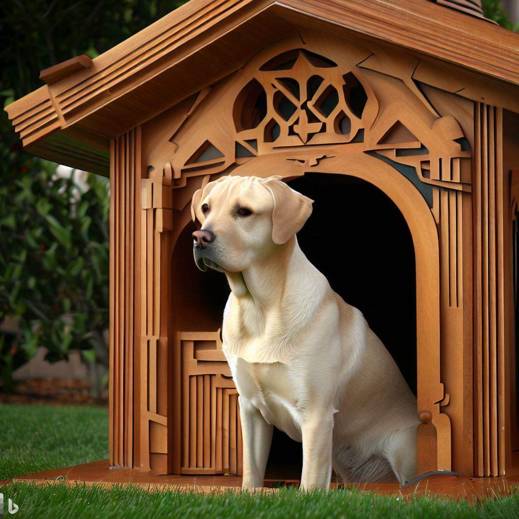 Jigsaw Puzzle | Lab in Her Lloyd Wright | 169 pieces | Jigidi