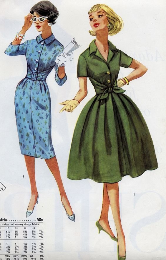Solve Vintage Sewing Pattern jigsaw puzzle online with 104 pieces