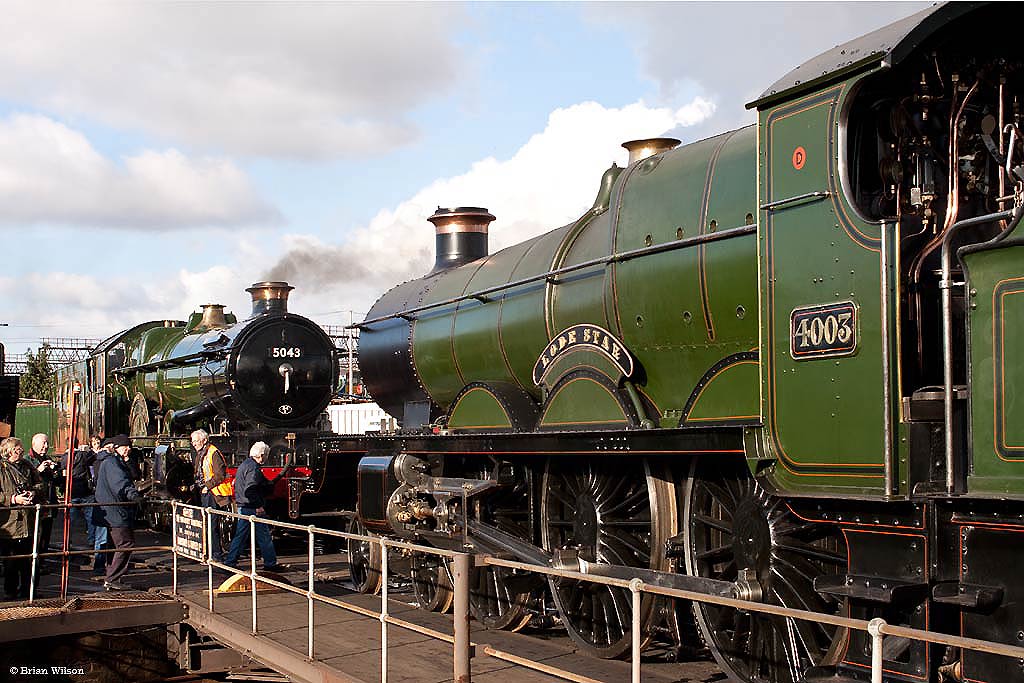 Solve GWR Star Class 4-6-0 4003 Lode Star and Castle Class 4-6-0 5043 ...