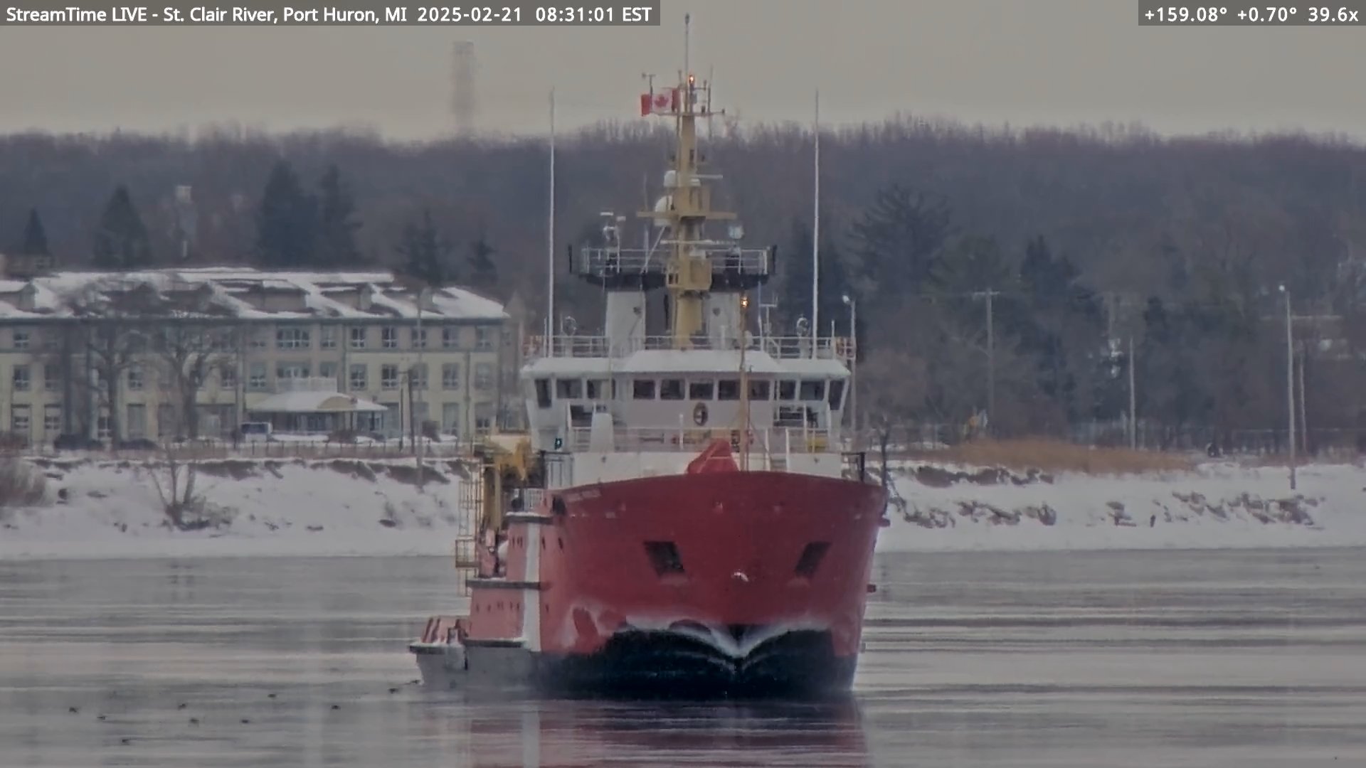 Solve CCGS Samuel Risley, Port Huron 2-21-25 jigsaw puzzle online with ...