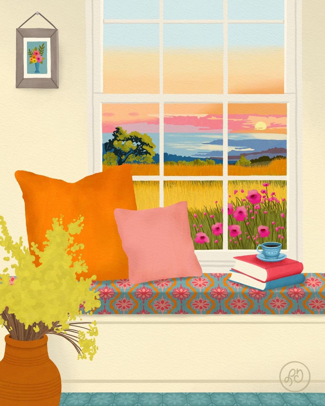 Solve beyond my window (resize 12 to 396) jigsaw puzzle online with 63 ...