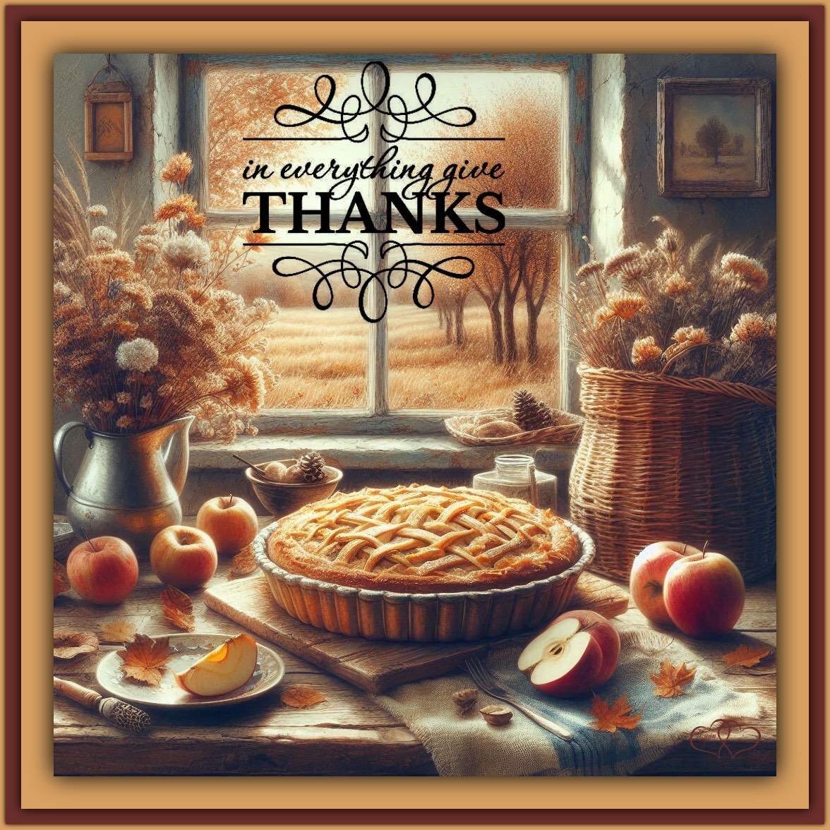 Solve Give Thanks jigsaw puzzle online with 49 pieces