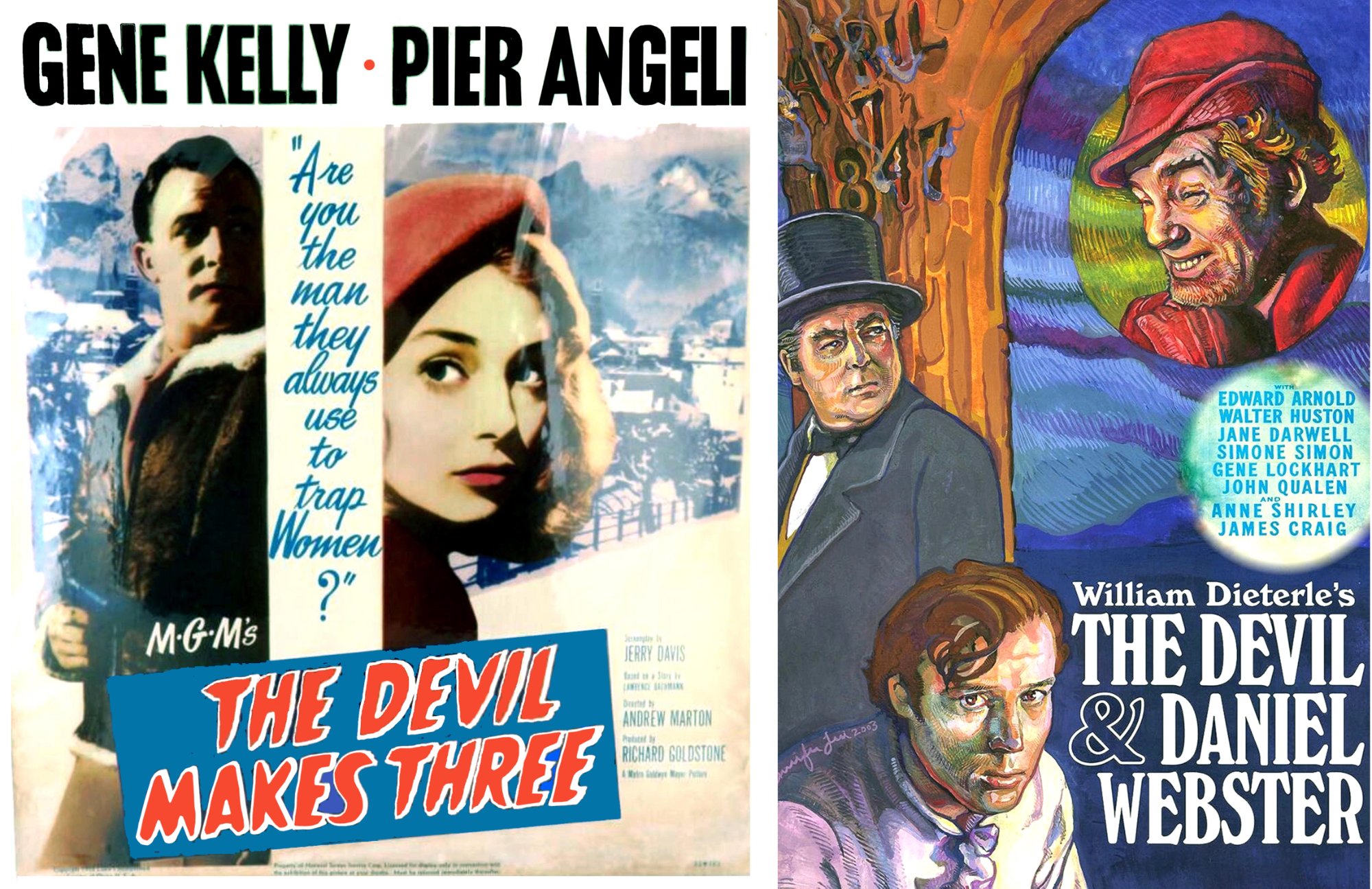 Solve The Devil Makes Three ~ 1952 and The Devil and Daniel Webster ...