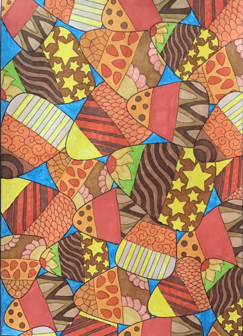 Solve Candy corn jigsaw puzzle online with 12 pieces