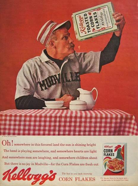 Solve Kellogg's Corn Flakes - 1963 jigsaw puzzle online with 80 pieces