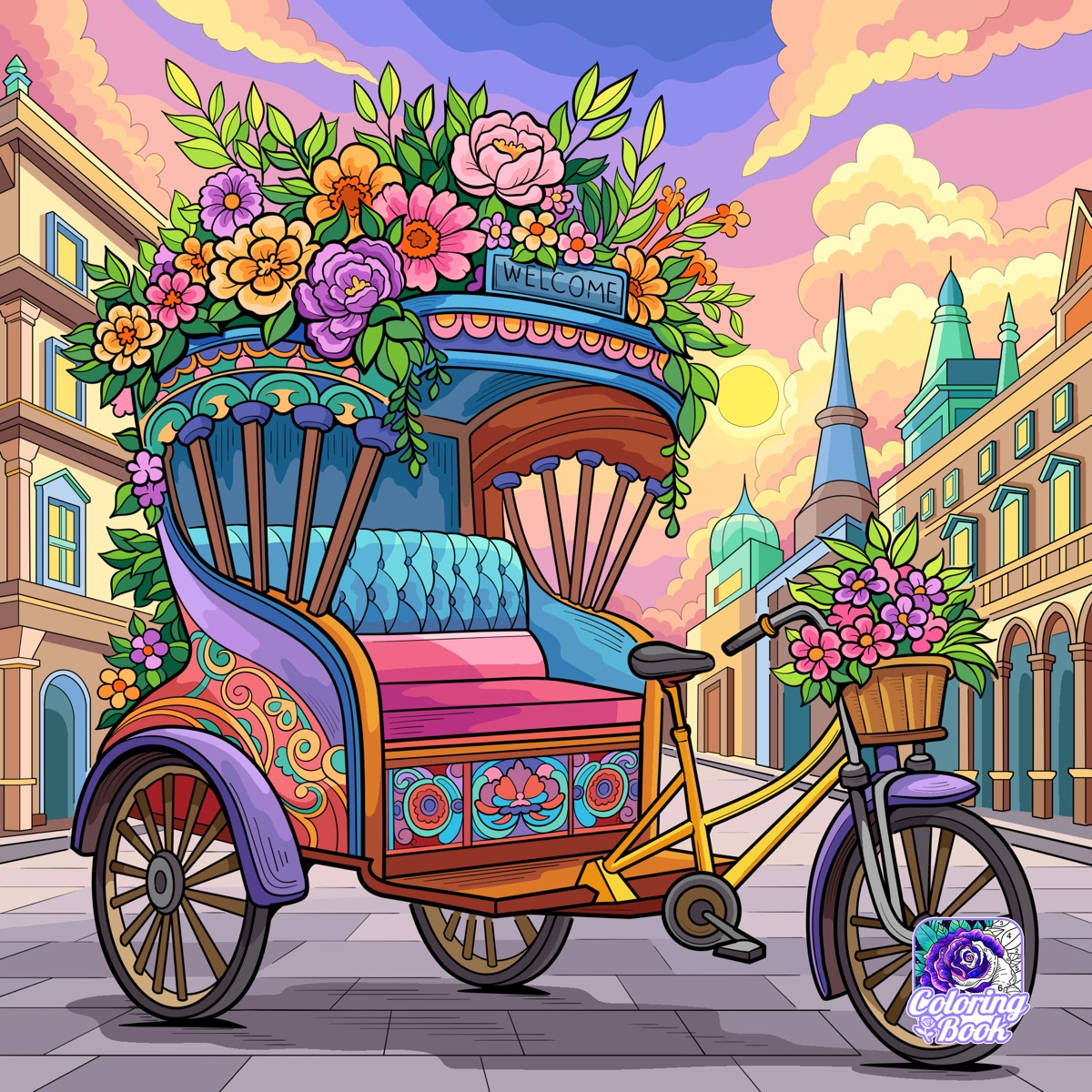 Solve Taxi, Anyone? jigsaw puzzle online with 144 pieces