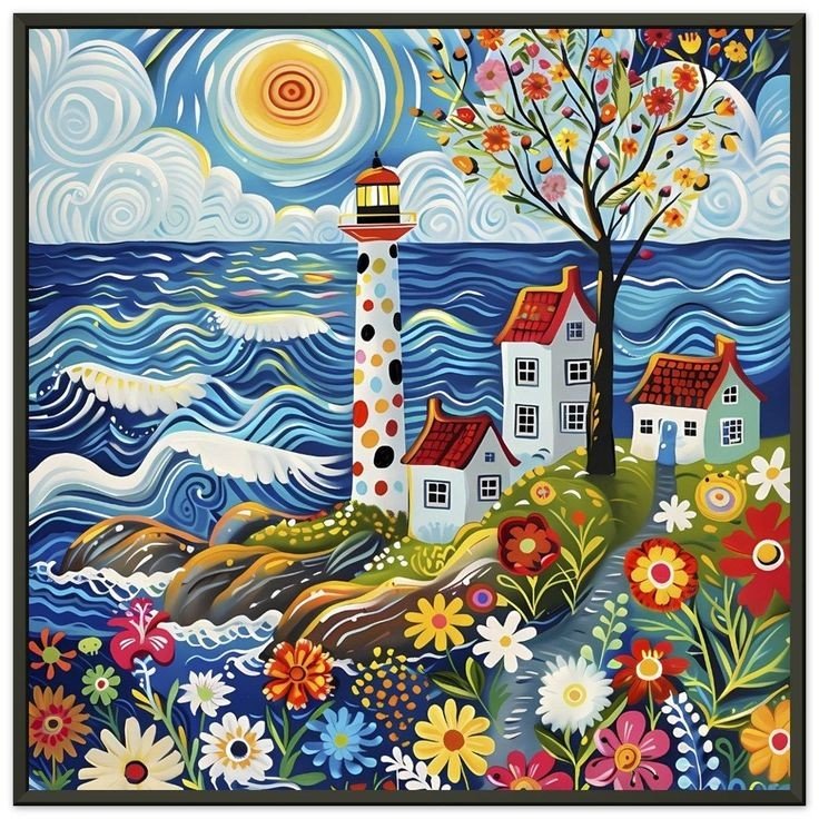 Solve A Windy Day jigsaw puzzle online with 64 pieces