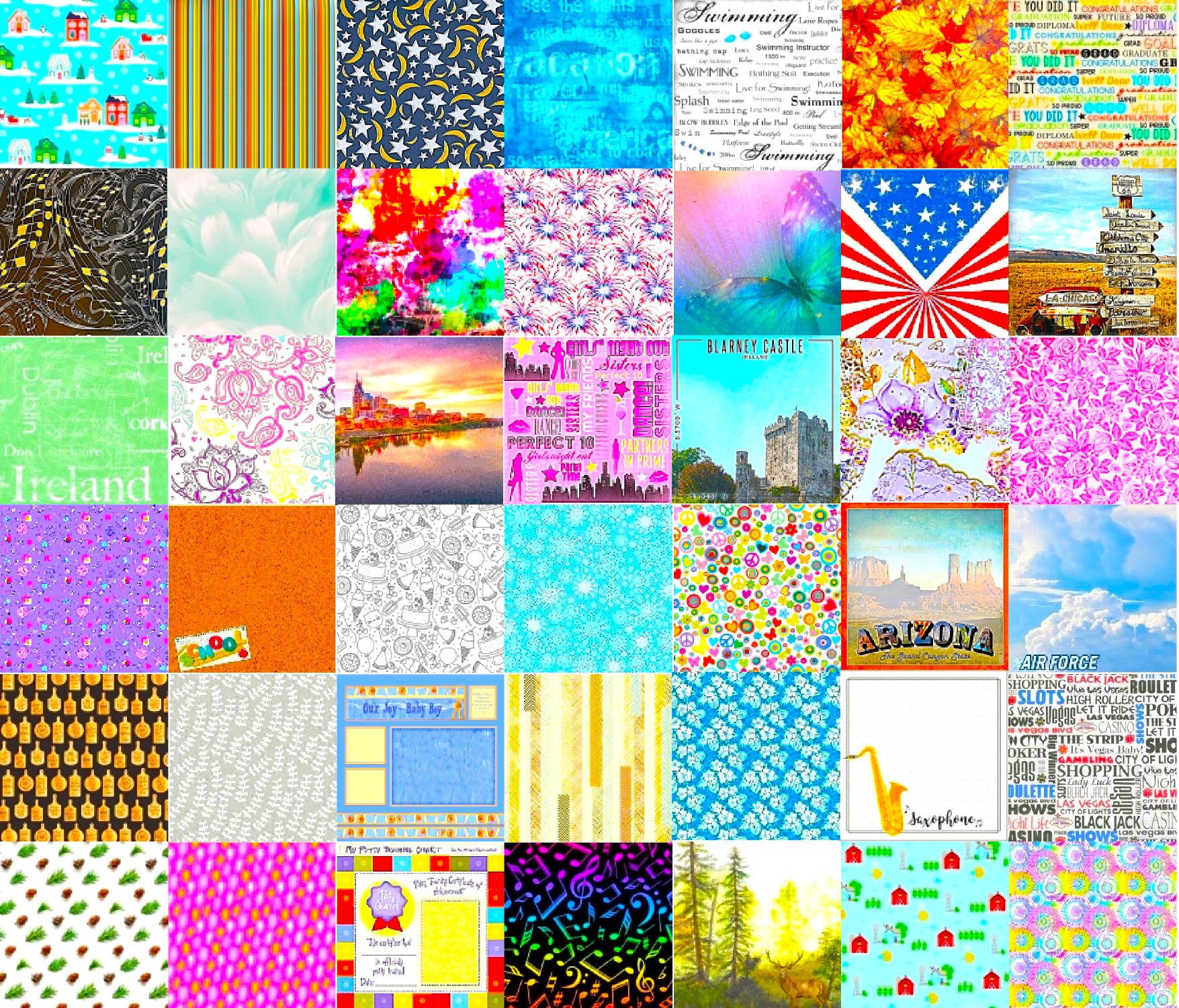 Solve SCRAPBOOK PAPER jigsaw puzzle online with 378 pieces