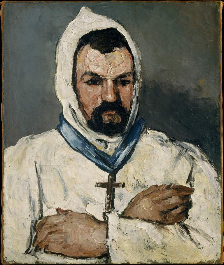 Solve Paul Cézanne: Antoine Dominique Sauveur Aubert as a Monk (1866 ...