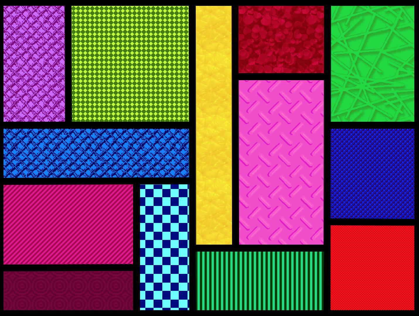 Solve Patterned Rectangles jigsaw puzzle online with 221 pieces