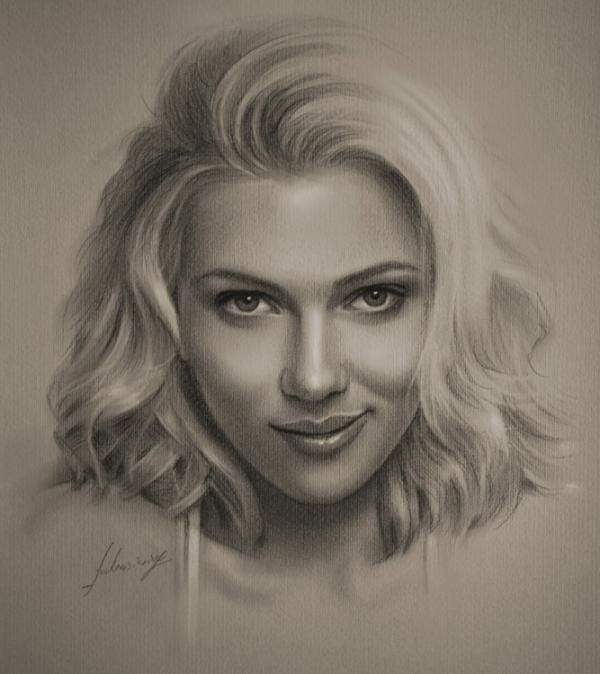Solve photorealistic drawing by Krzysztof Lukasiewicz jigsaw puzzle ...
