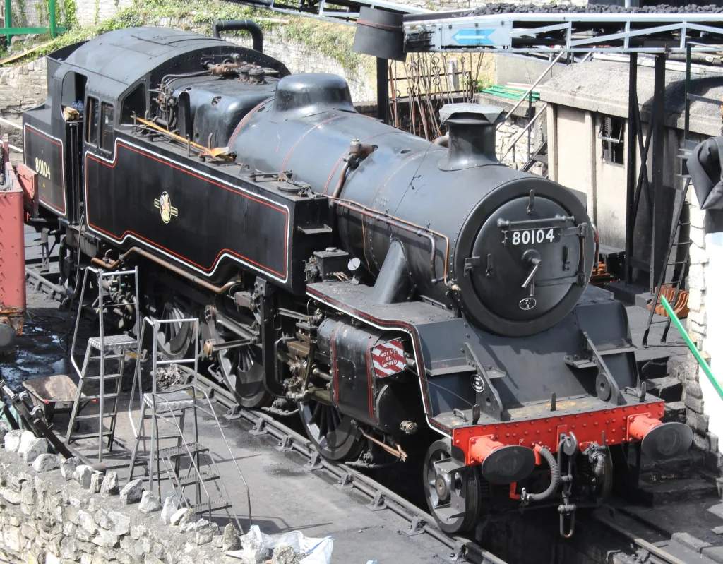 Solve BR Standard Class 4MT 2-6-4T 80104 at Swanage. jigsaw puzzle ...