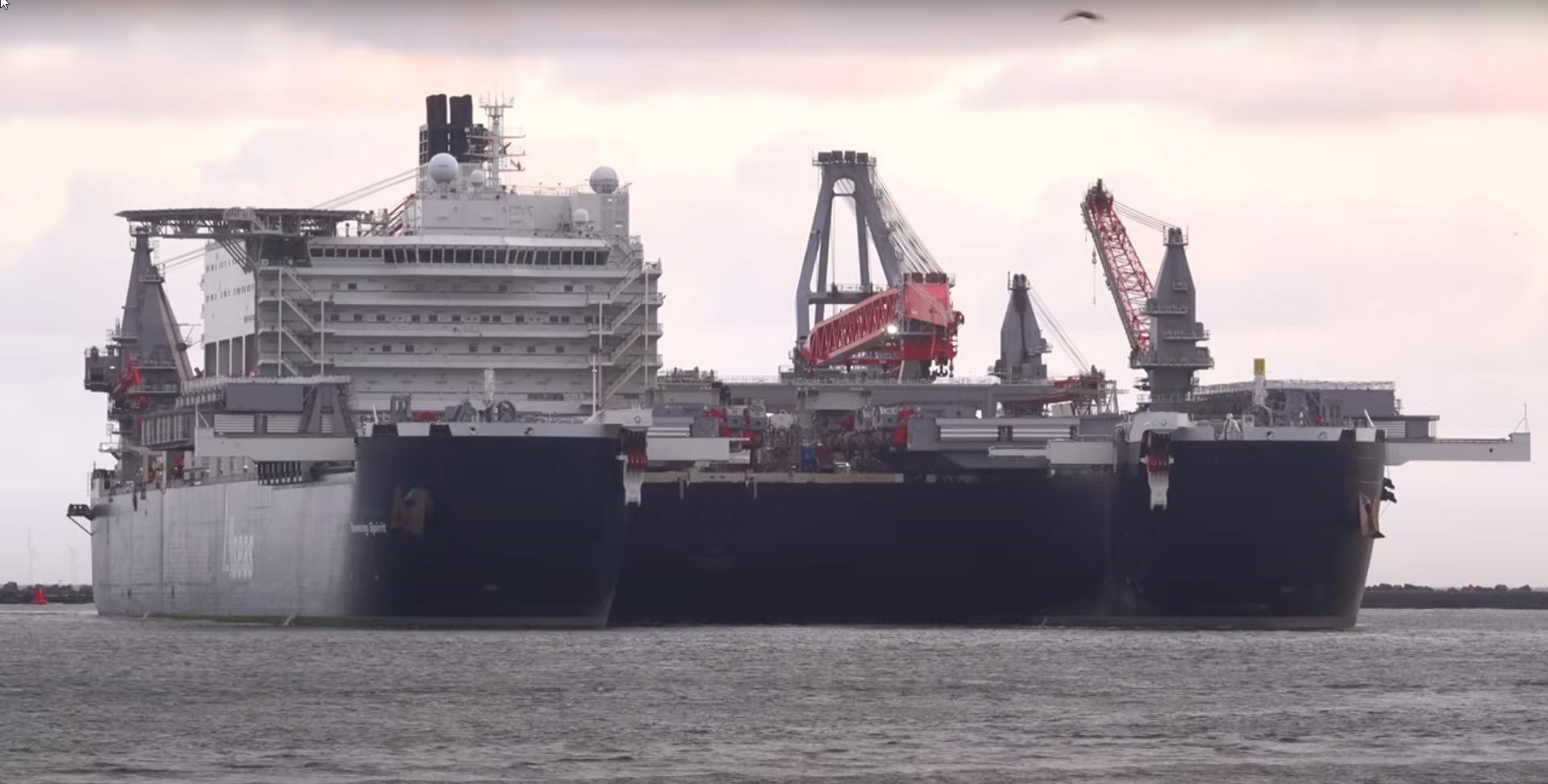 Solve Pioneering Spirit Construction Ship Rotterdam jigsaw puzzle ...