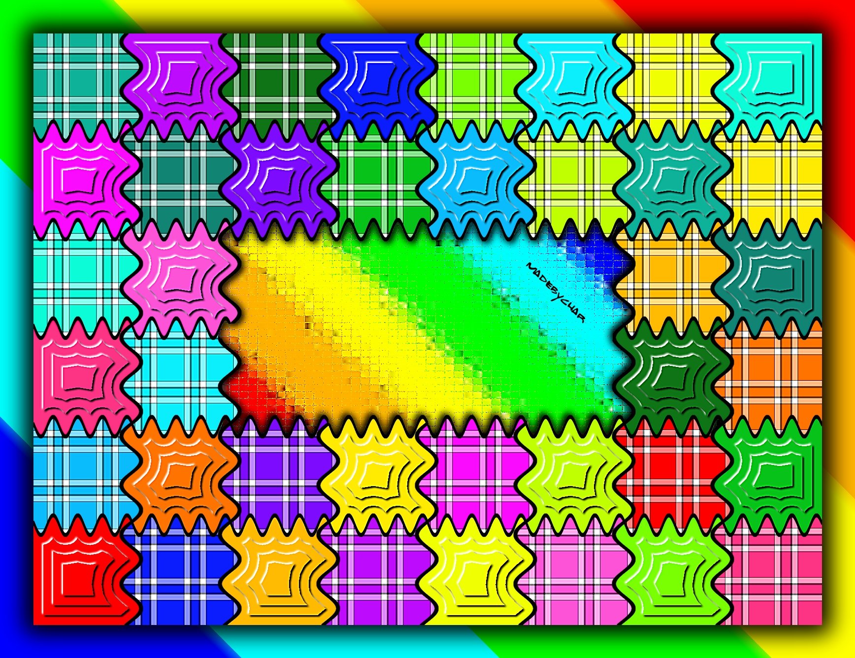 Solve Almost all shook up... jigsaw puzzle online with 252 pieces