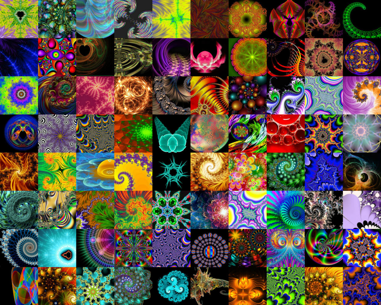 Solve a_fractals jigsaw puzzle online with 130 pieces