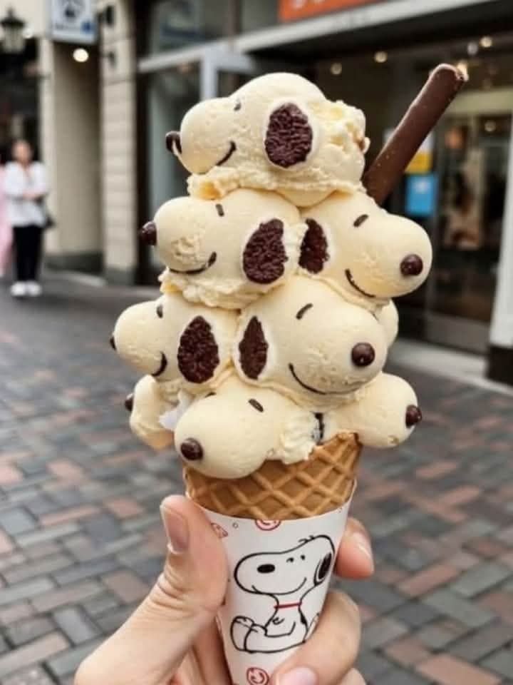 Jigsaw Puzzle | 63 pieces | Snoopy Ice Cream Cone | Jigidi
