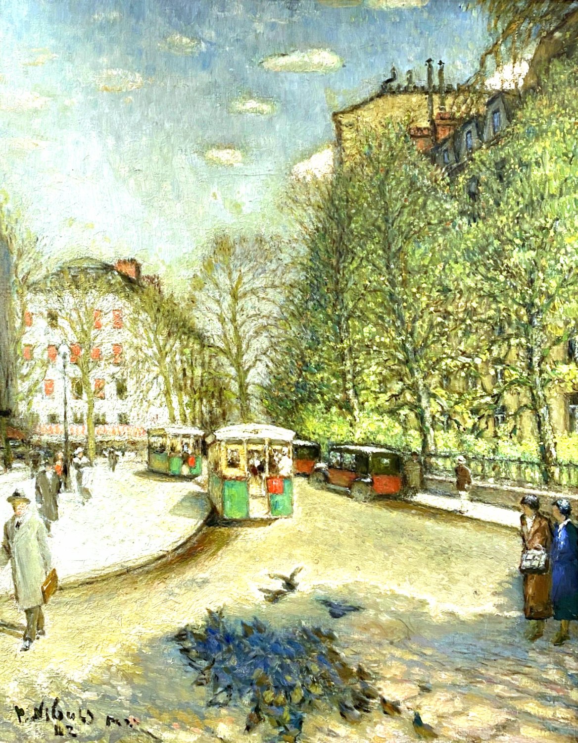 Solve Chausee de la Muette jigsaw puzzle online with 80 pieces
