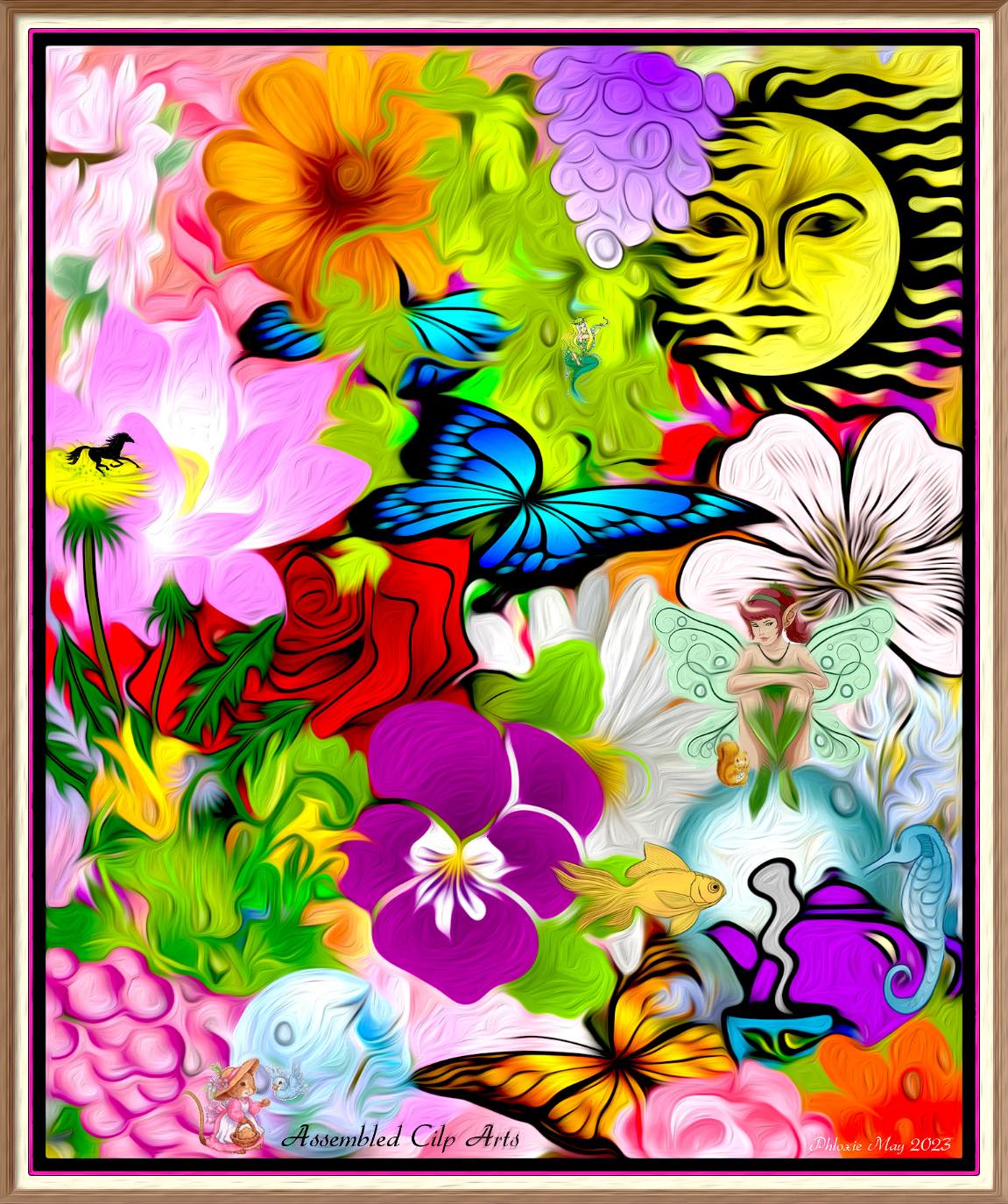 Solve Assembled Clip Arts jigsaw puzzle online with 99 pieces