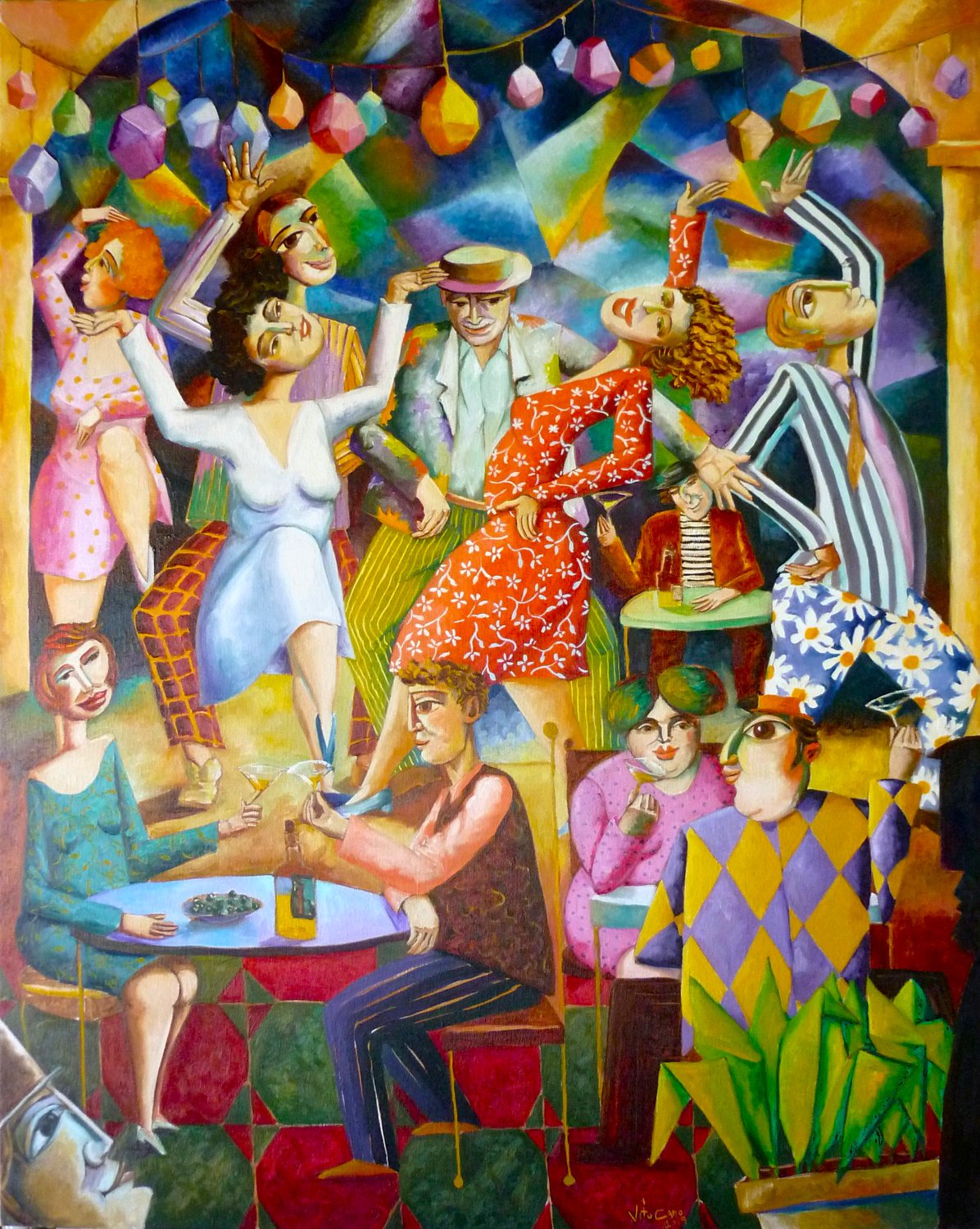 Solve Dance...dance ~ Vito Cano (Spanish, 1958...current) jigsaw puzzle ...