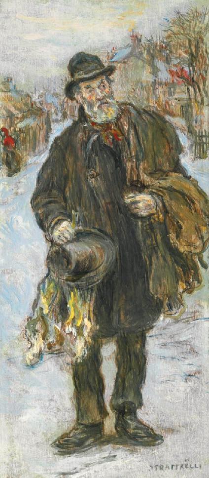 Solve Jean François Raffaëlli (French, 1850–1924), Le Chiffonnier (The ...