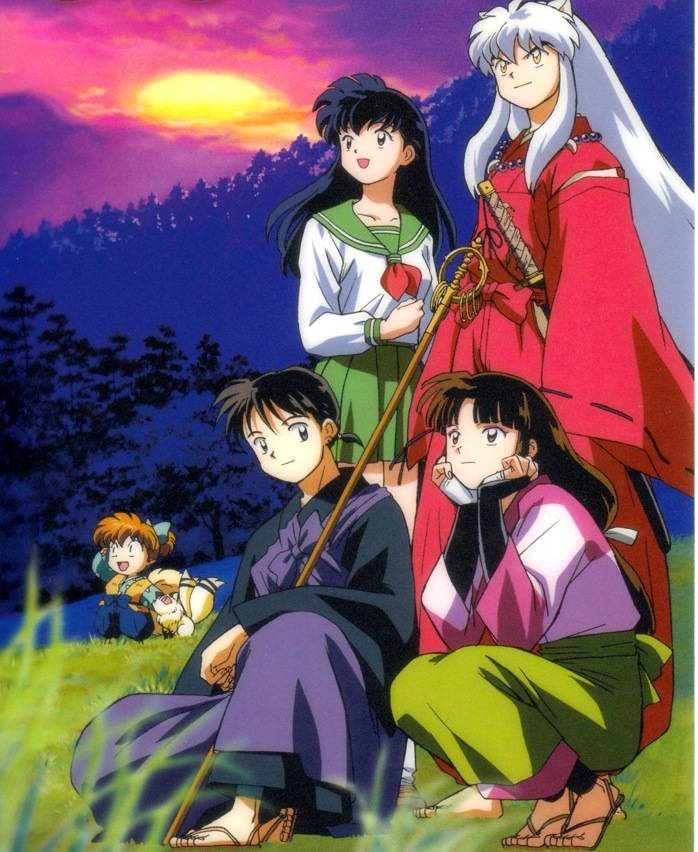 Solve The Inuyasha Gang jigsaw puzzle online with 221 pieces