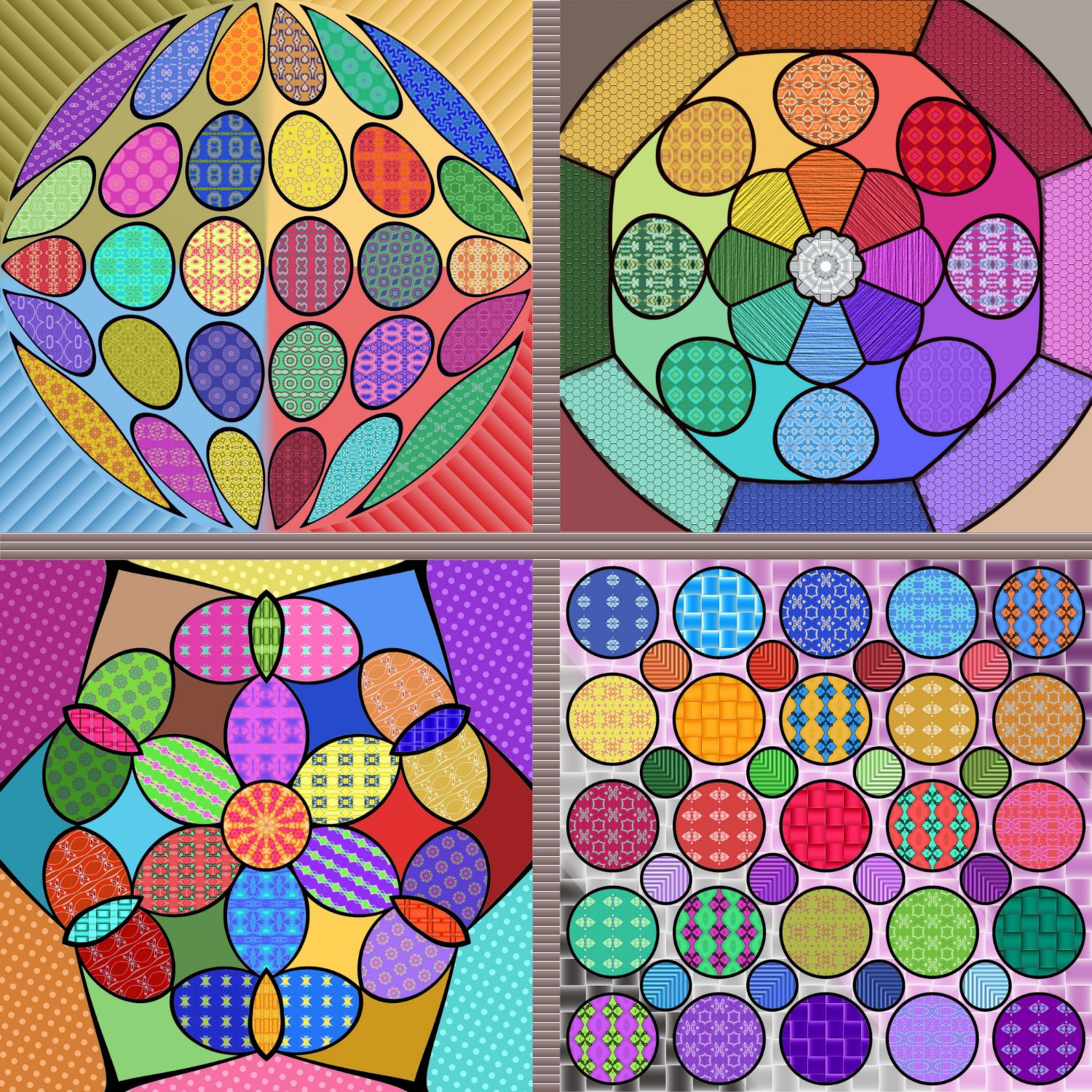 Solve 250107 2310 4 in 1 jigsaw puzzle online with 256 pieces