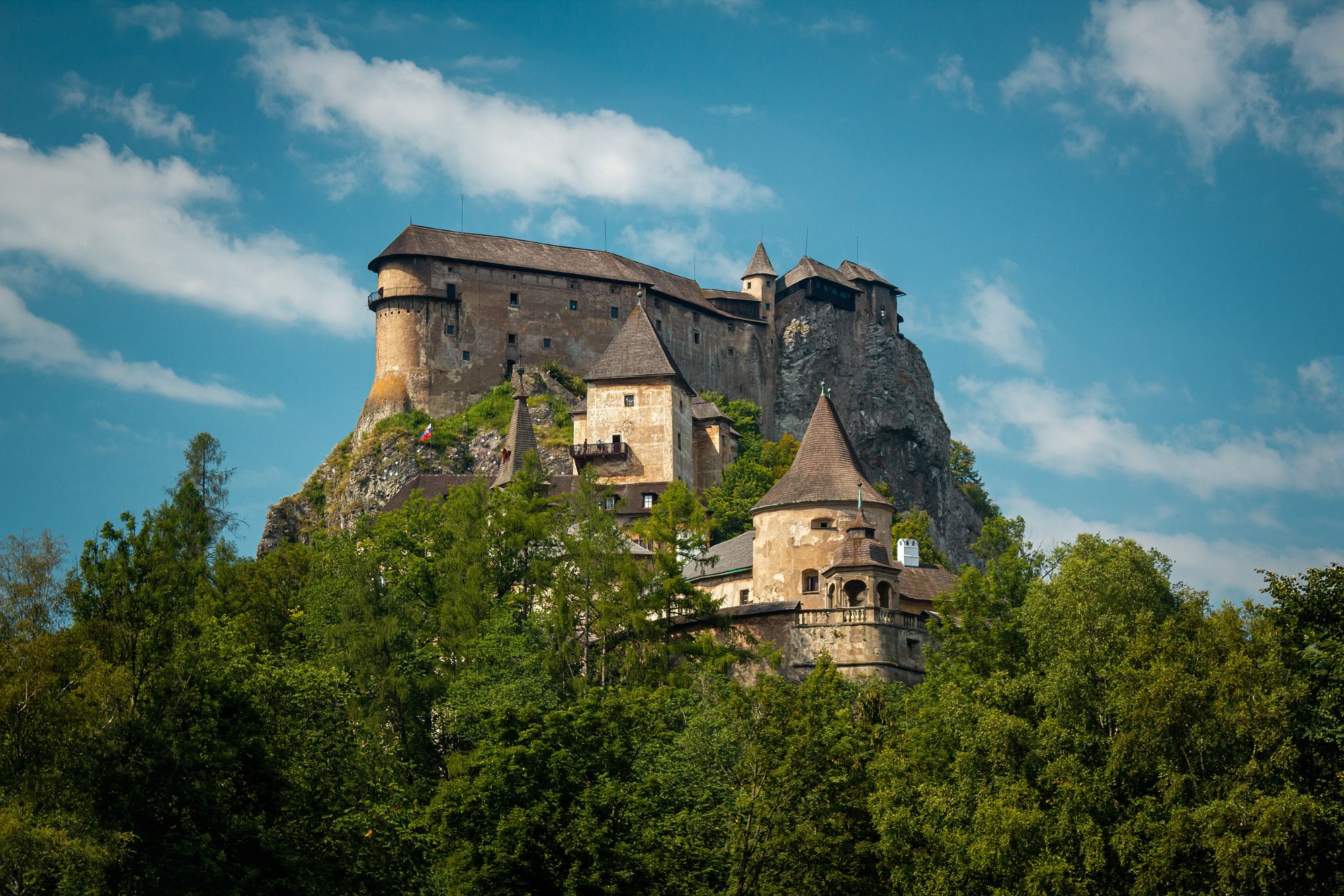 Solve Orva Castle aka Orava Castle, Slovakia #1 jigsaw puzzle online ...