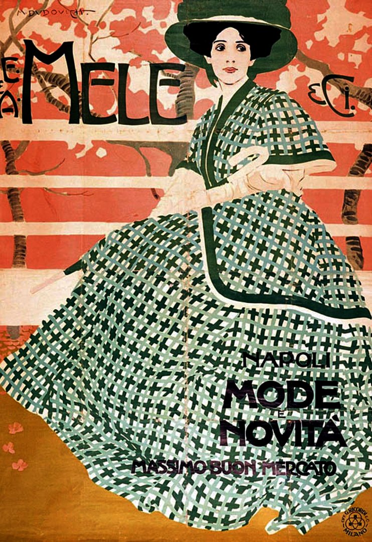 Solve E A Mele & Ci, poster by Marcello Dudovich (Italian, 1878 - 1962 ...